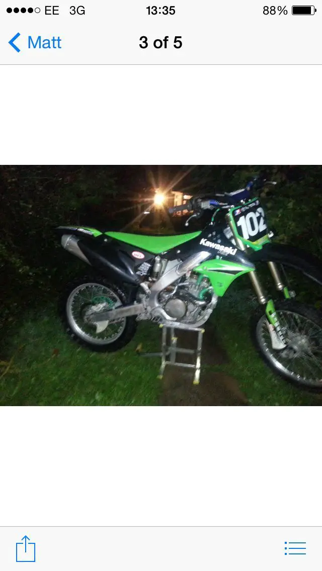 kxf 250 2007
