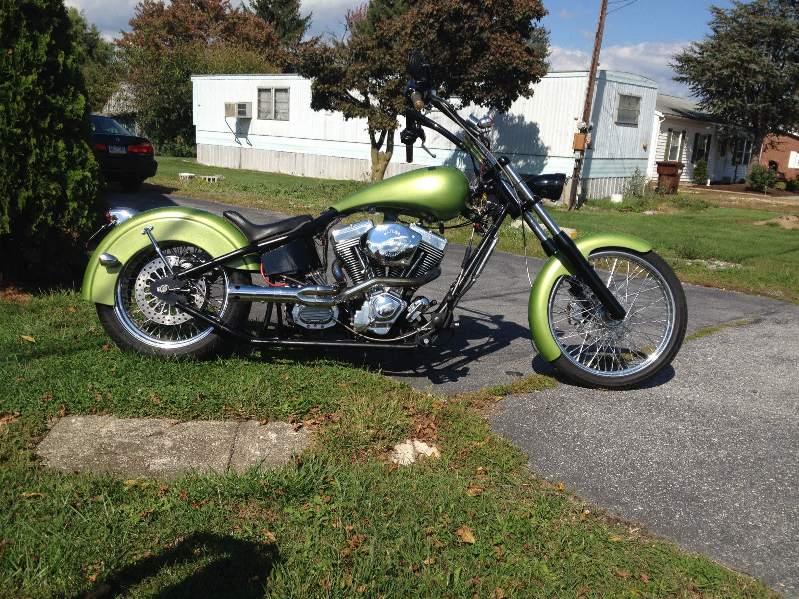 new pro street custom chopper