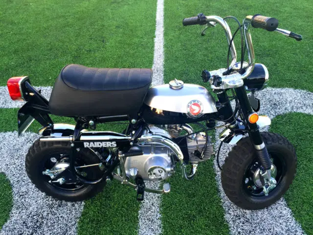 Oakland Raiders Custom Honda Mini Trail