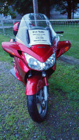 Red 2009 Honda ST1300