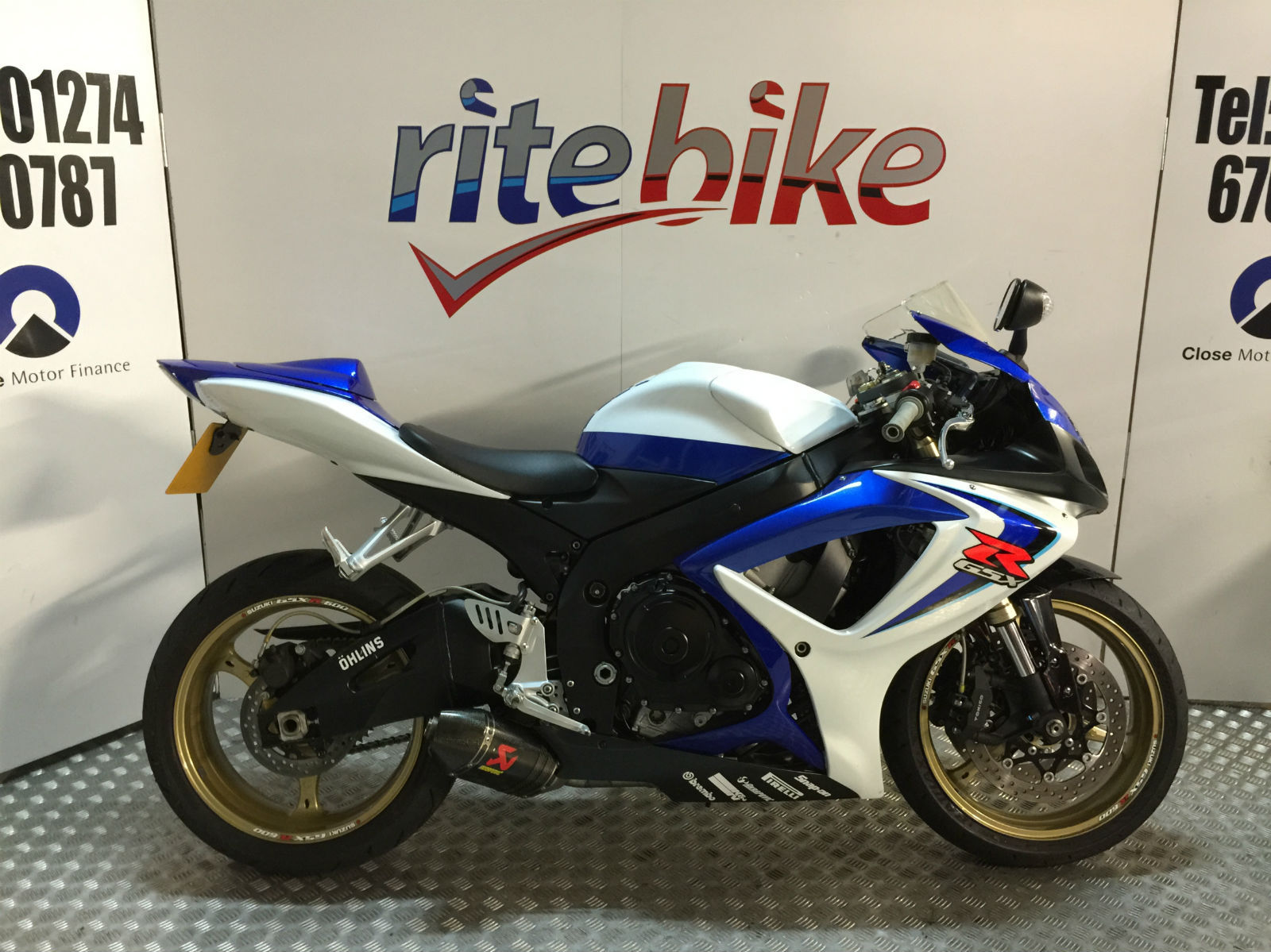 Suzuki GSXR 600 K6 GSXR600K6 GSX R 600 GSX-R 600 K6 PSH 2006 06 PLATE