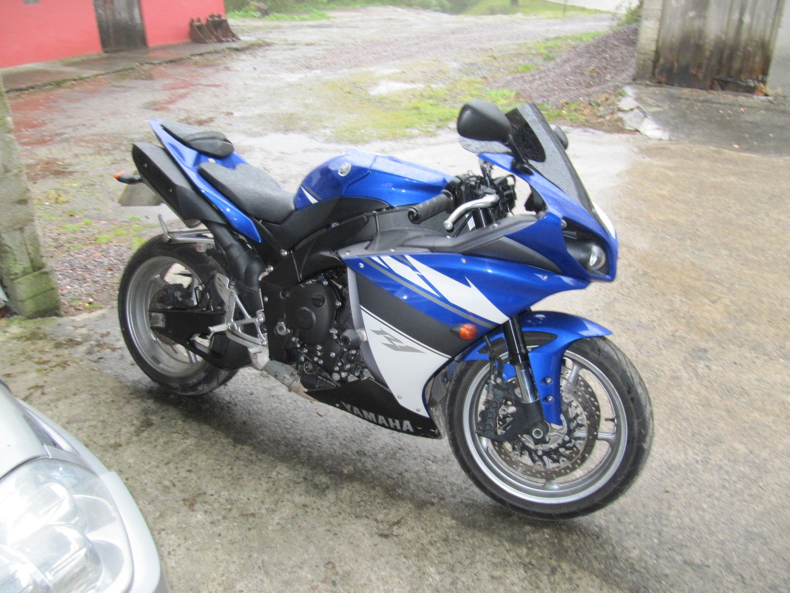 Yamaha R1 motorcycle
