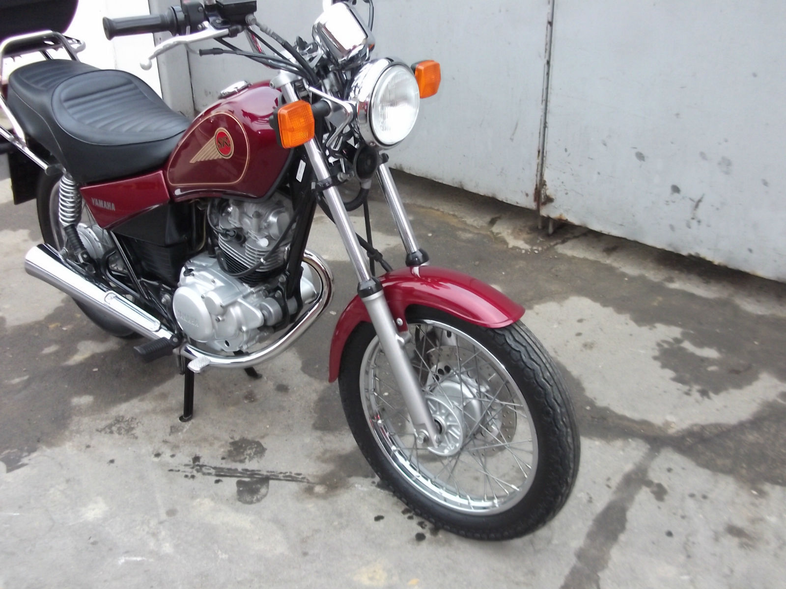 Yamaha SR 125 Red Only 6,200 Miles from new