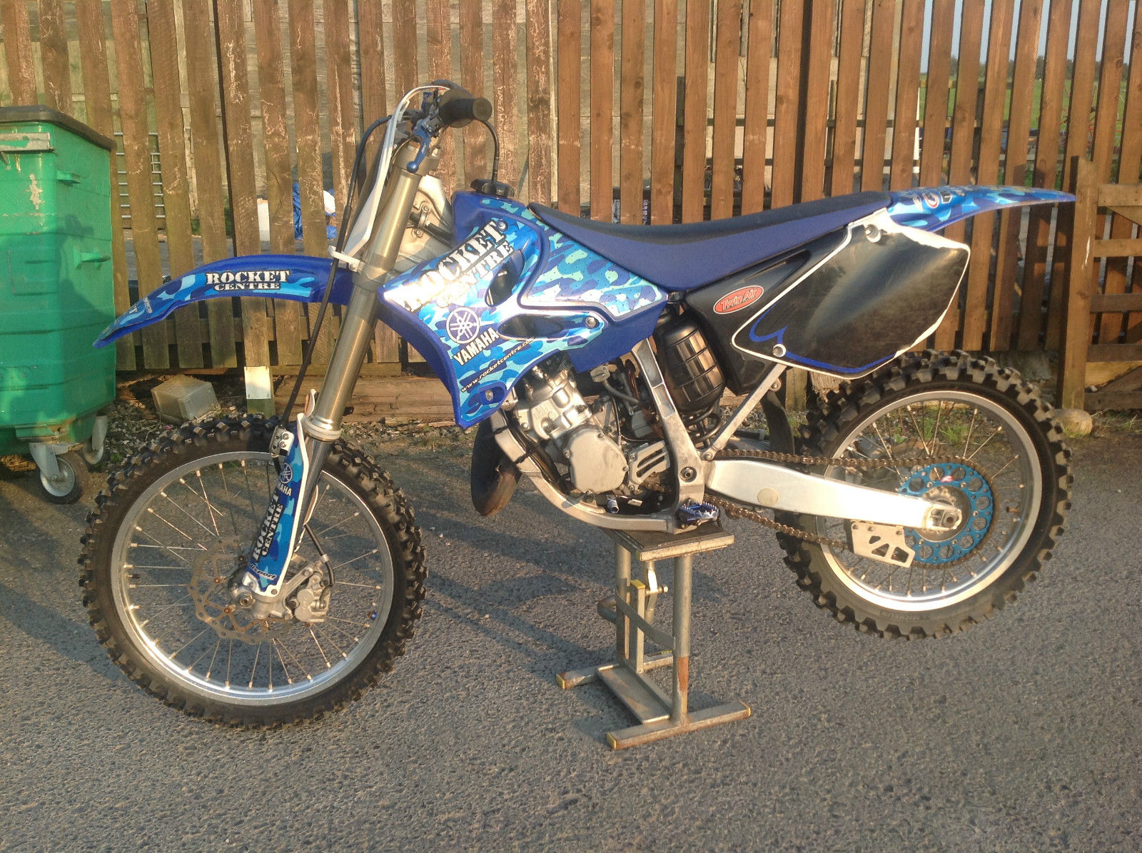Yamaha YZ 125 motocross bike