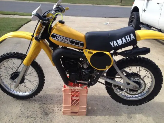 Yamaha yz 250, vintage motocross