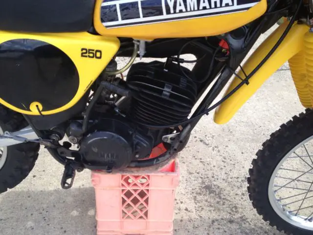 Yamaha yz 250, vintage motocross