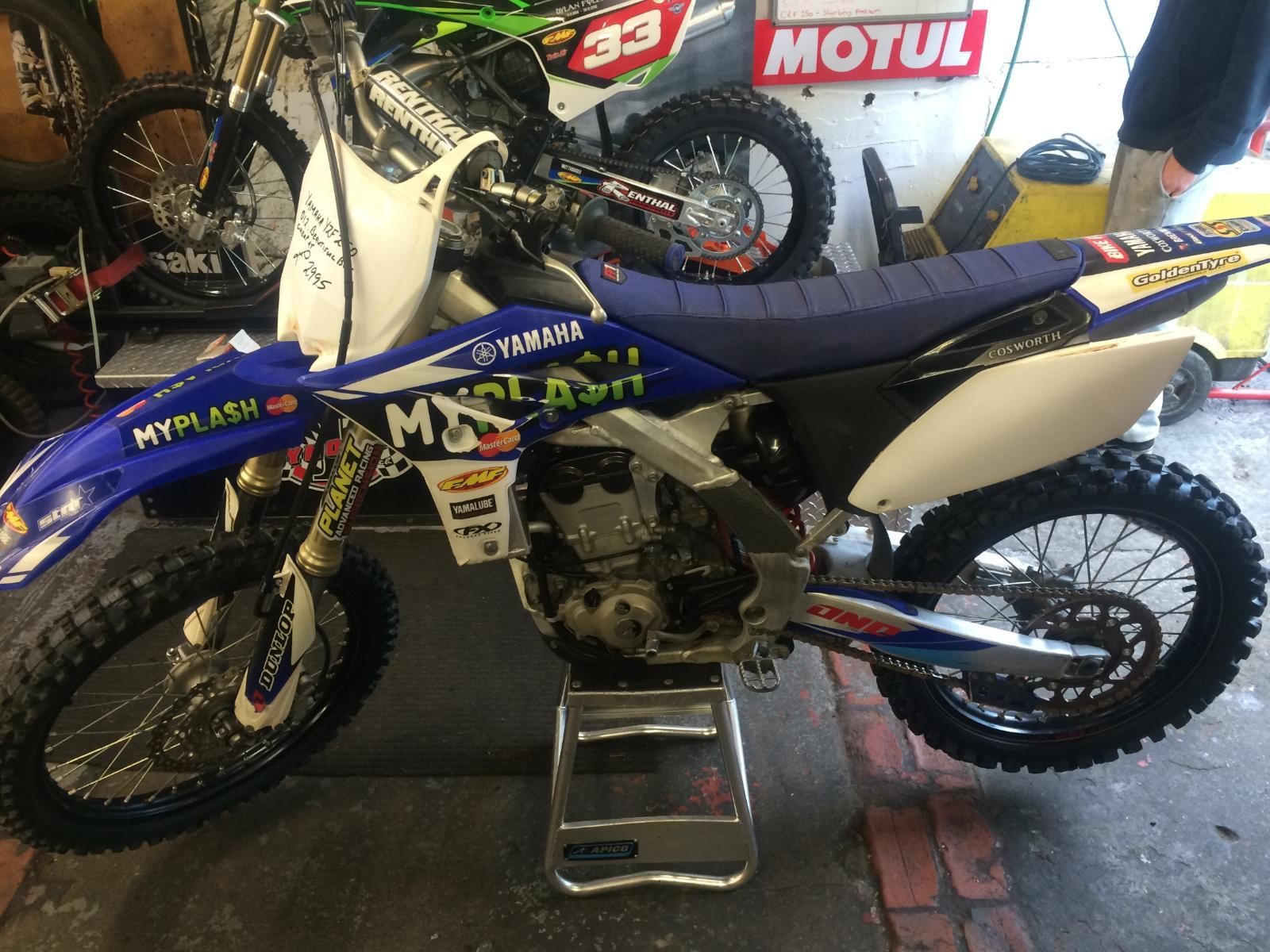 Yamaha yzf 250 2012