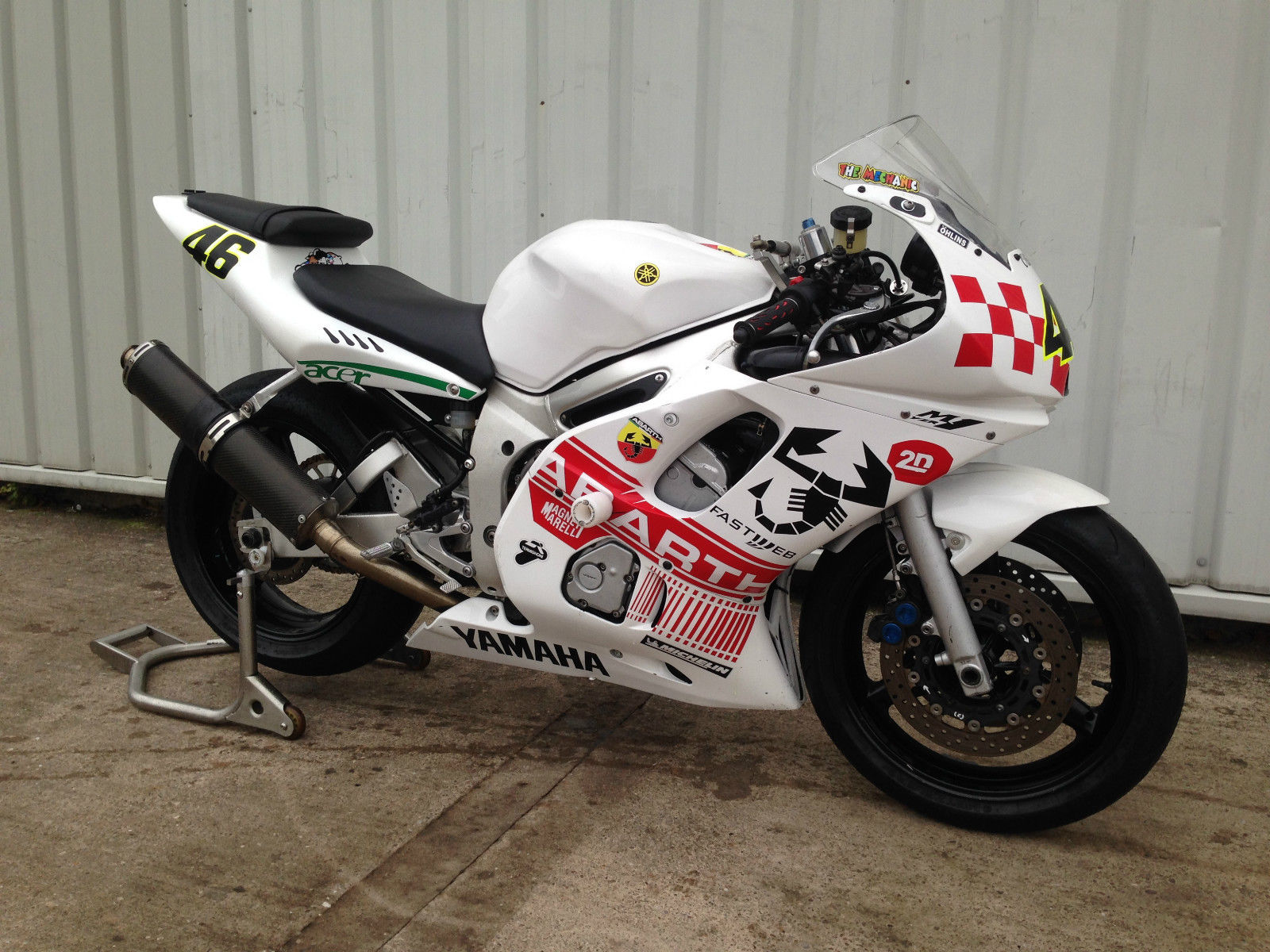 Yamaha YZF-R6 1999 5EB Track Bike with V5