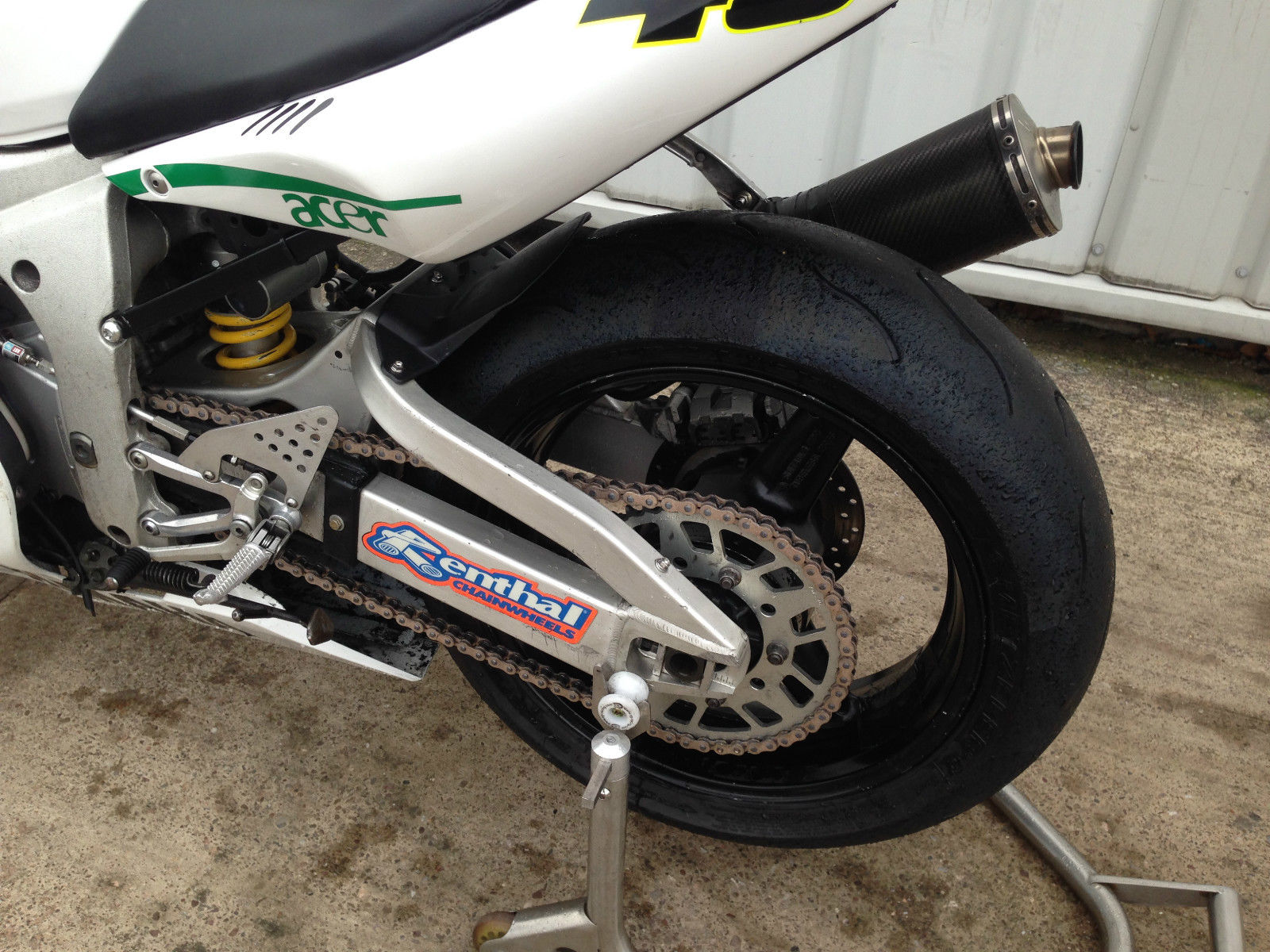 Yamaha YZF-R6 1999 5EB Track Bike with V5