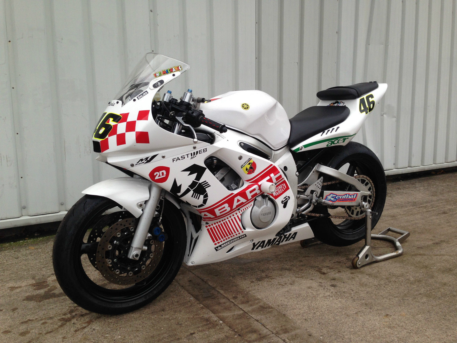 Yamaha YZF-R6 1999 5EB Track Bike with V5