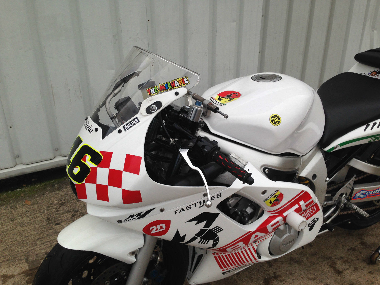 Yamaha YZF-R6 1999 5EB Track Bike with V5