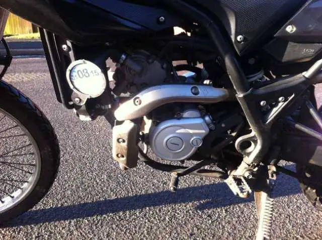 yamahe wr125r motorcycle